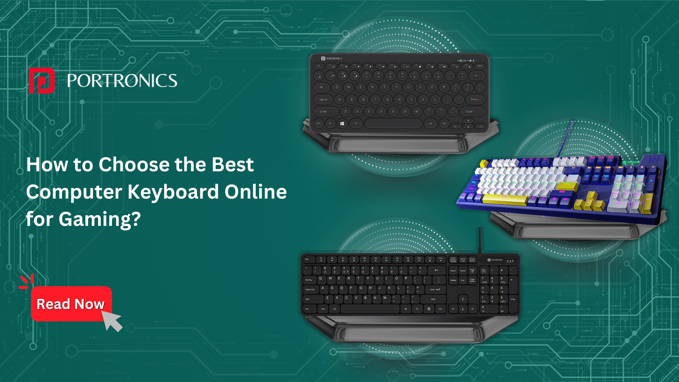 How to Choose the Best Computer Keyboard Online for Gaming? – Portronics