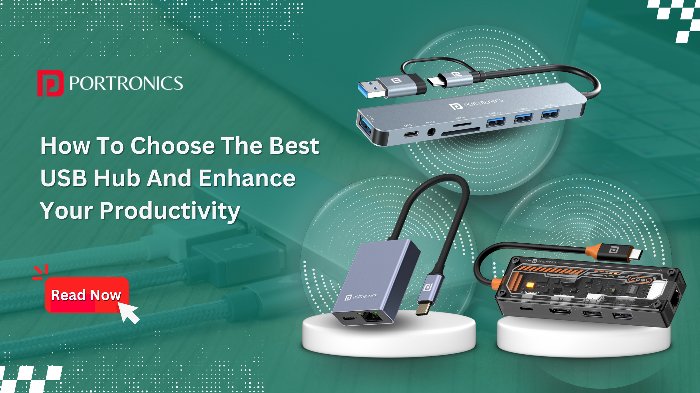 How To Choose The Best USB Hub And Enhance Your Productivity – Portronics