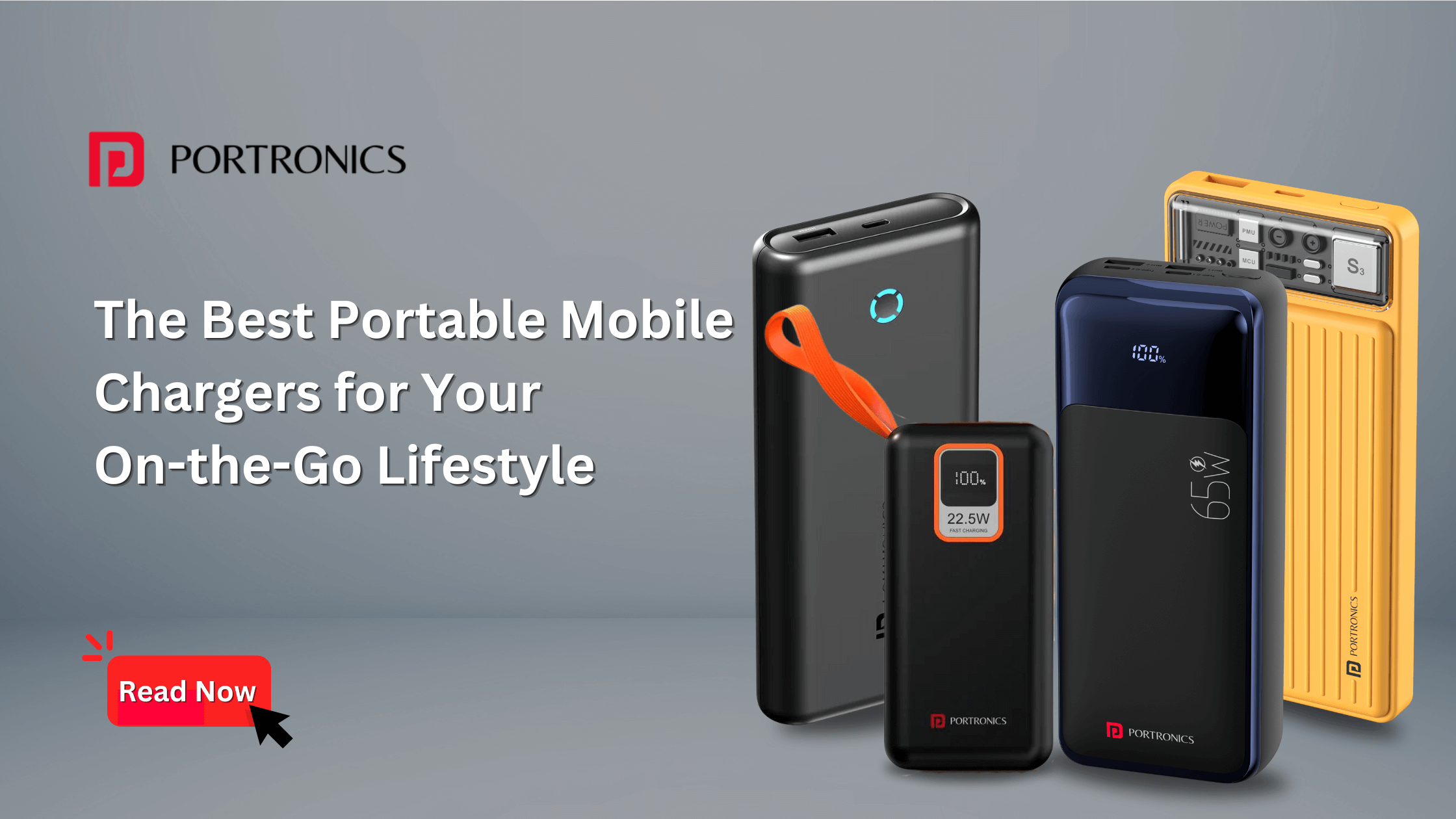 The Best Portable Mobile Chargers for Your On-the-Go Lifestyle – Portronics