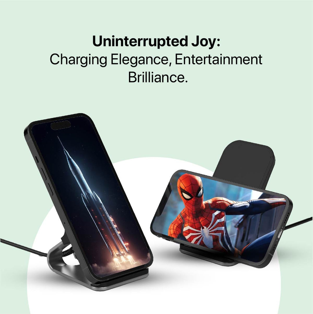 Shop Portronics Freedom 15 Plus Wireless Charging with Phone Stand