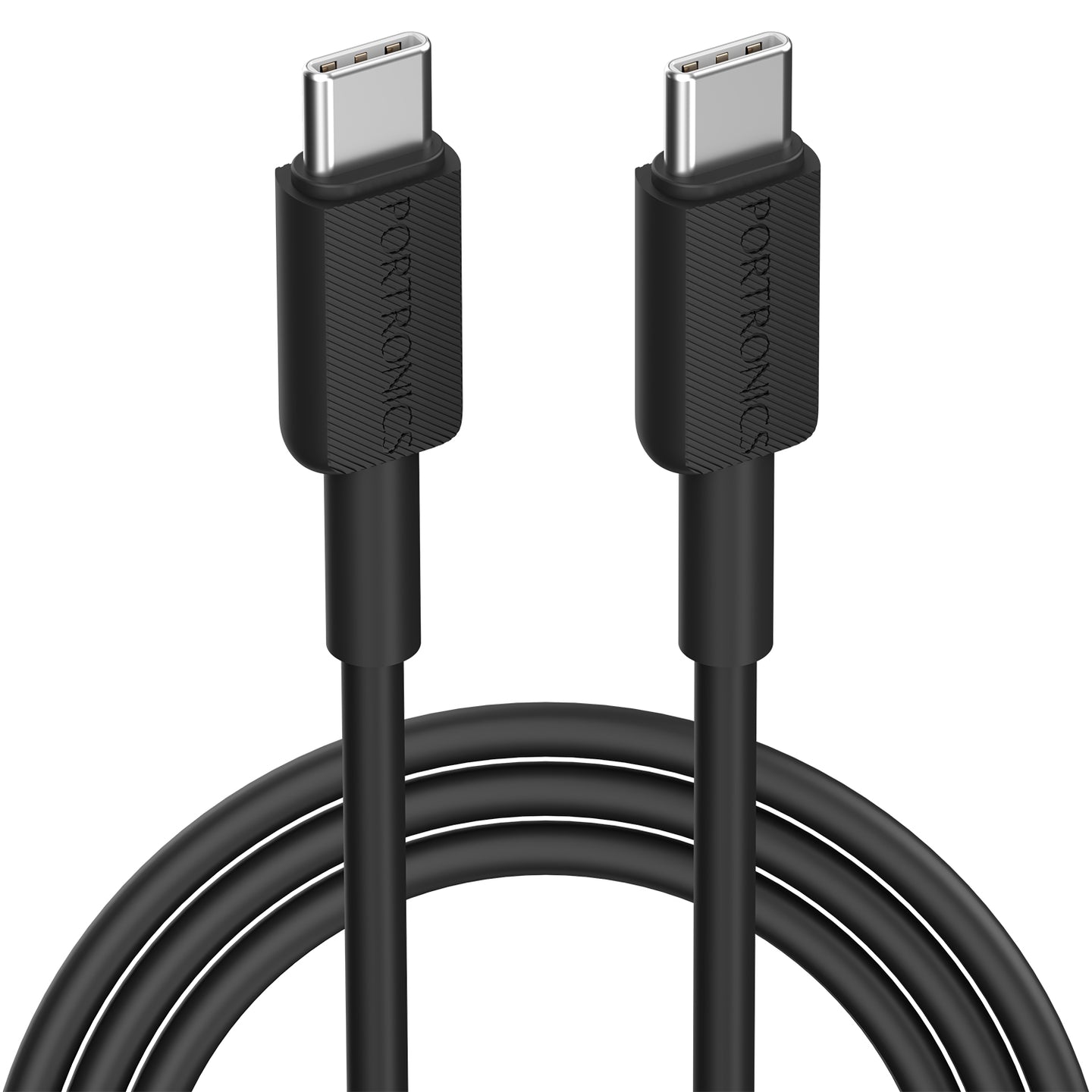Buy Portronics Konnect Link C Square 60W Type C to Type C Cable