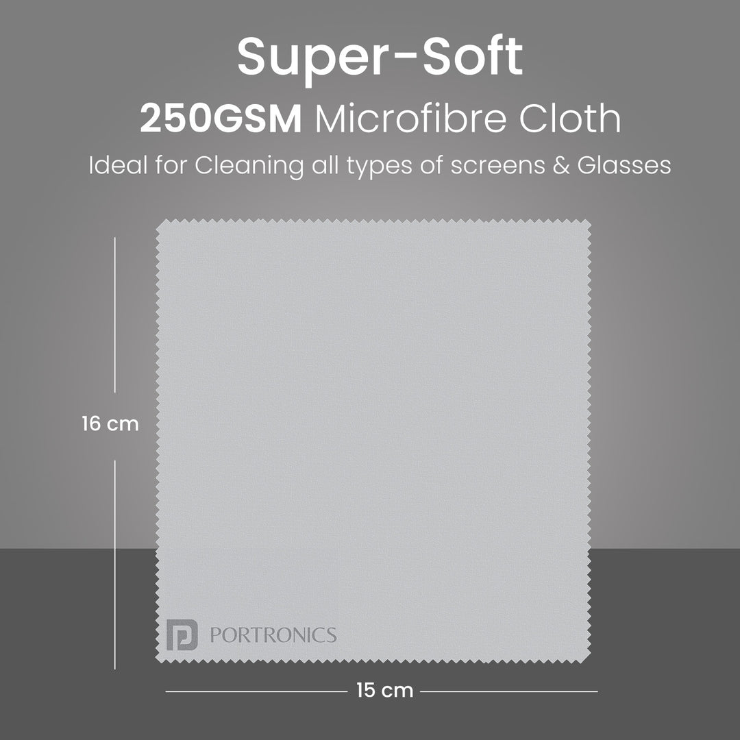 Shop Portronics Swipe 3 Screen Cleaner Kit Online at Discount