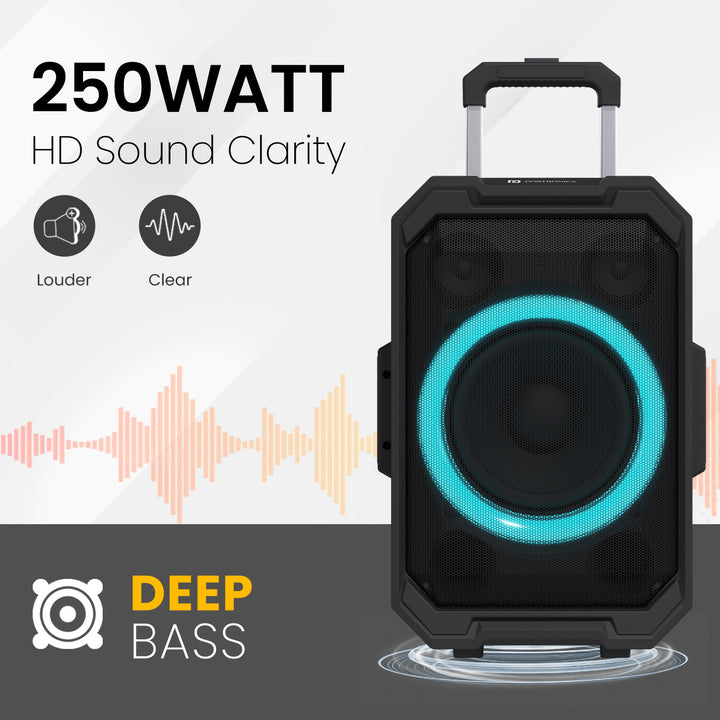Shop Portronics Latest Iron Beats II - Wireless Party Speaker