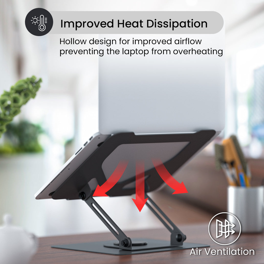 Shop Portronics My Buddy K11 Foldable Laptop Stand For Table