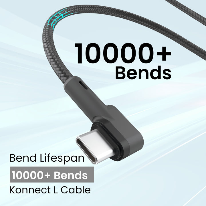 Portronics Konnect L Type C Cable with charging & Data sync function