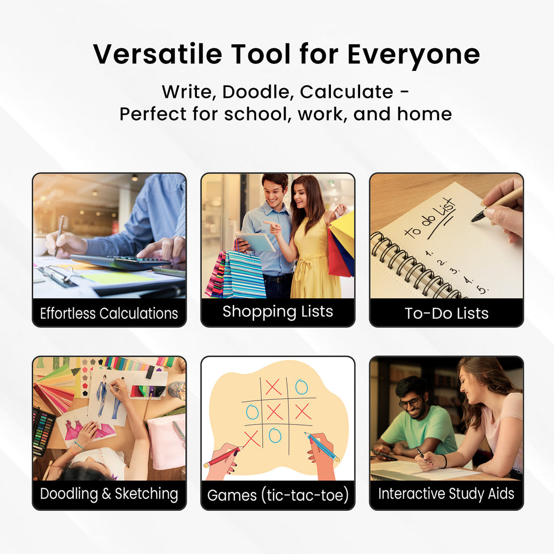 Shop Portronics Ruffpad Calc Mini Digital Calculator with LCD writing pad