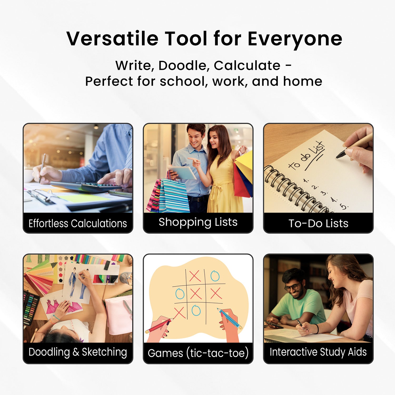 Shop Portronics Ruffpad Calc Mini Digital Calculator with LCD writing pad