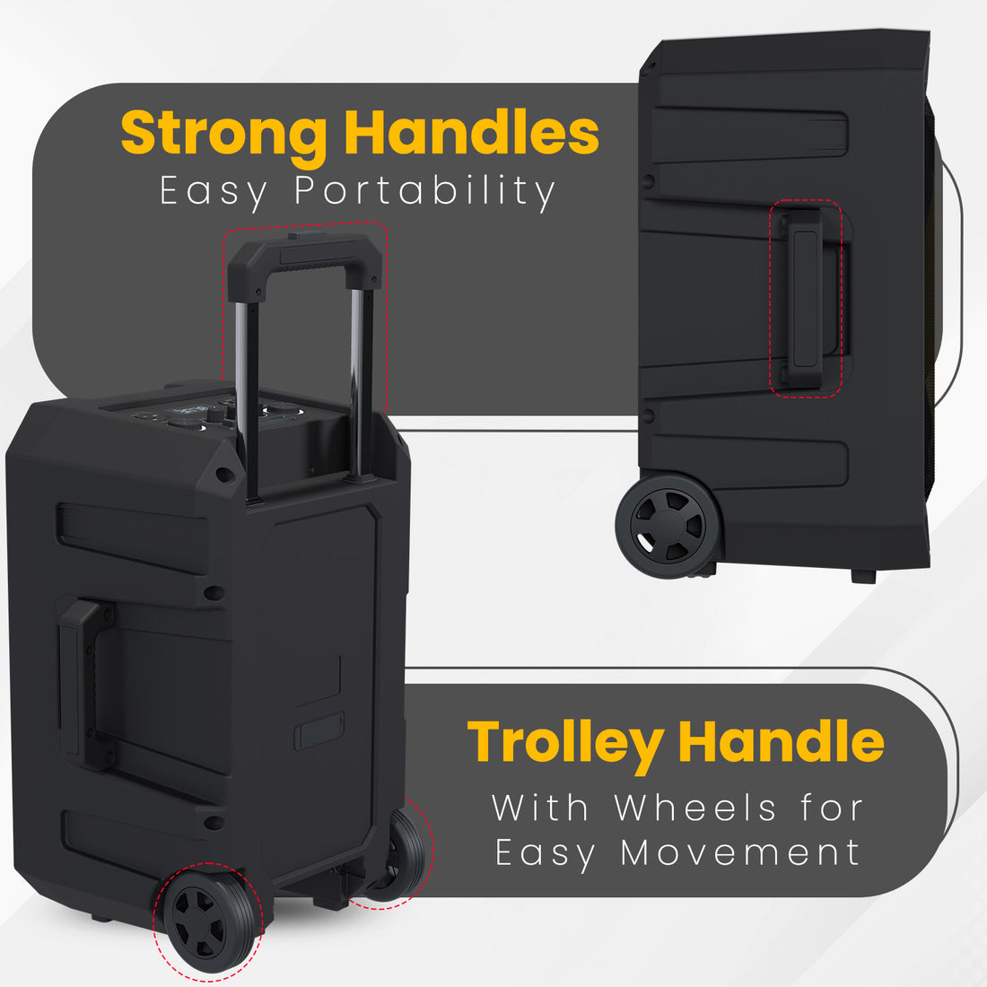 Shop Portronics Latest Iron Beats II - Wireless Party Speaker