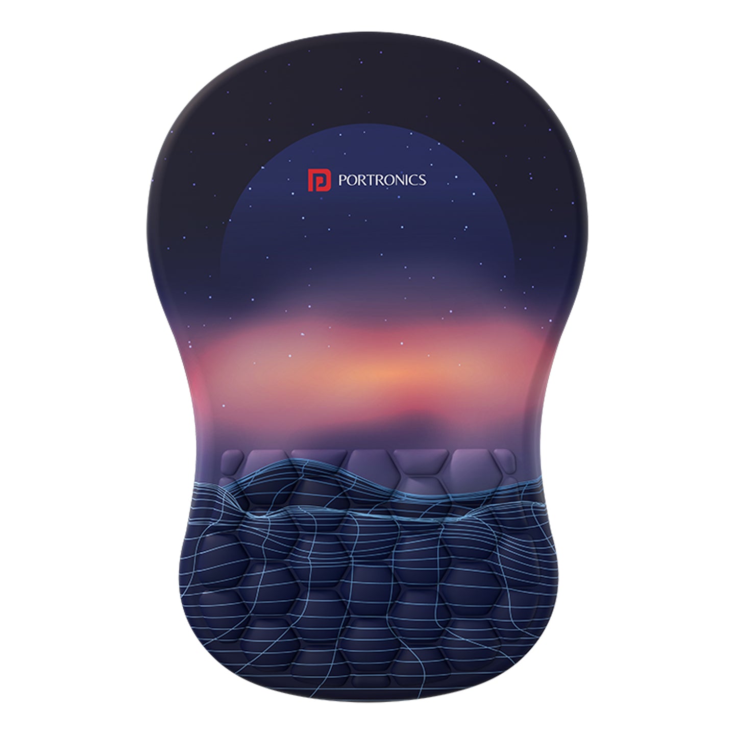 Shop Portronics Comfipad Ergonomic Mouse Pad & Wrist Rest