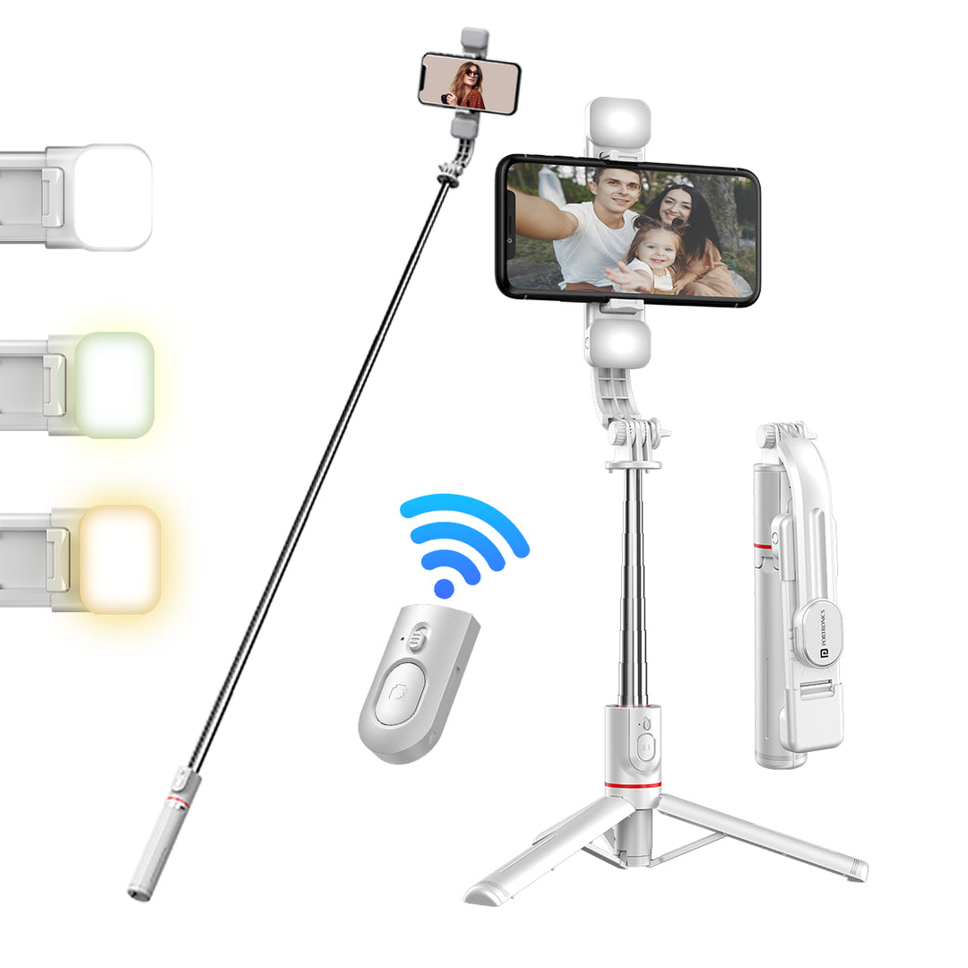 Portronics Lumistick-Smart Selfie Stick with Remote control