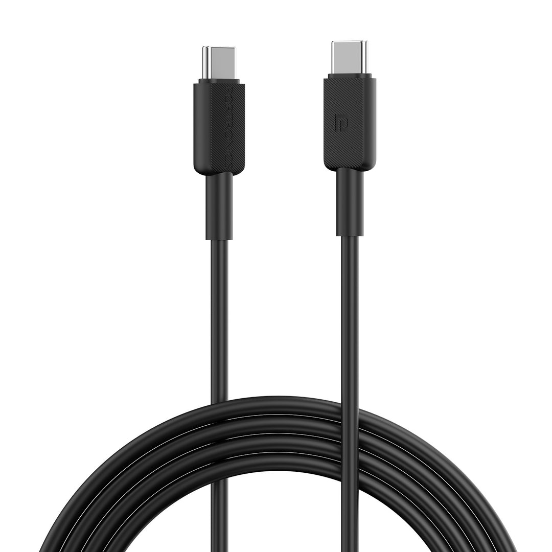 Buy Portronics Konnect Link C Square 60W Type C to Type C Cable