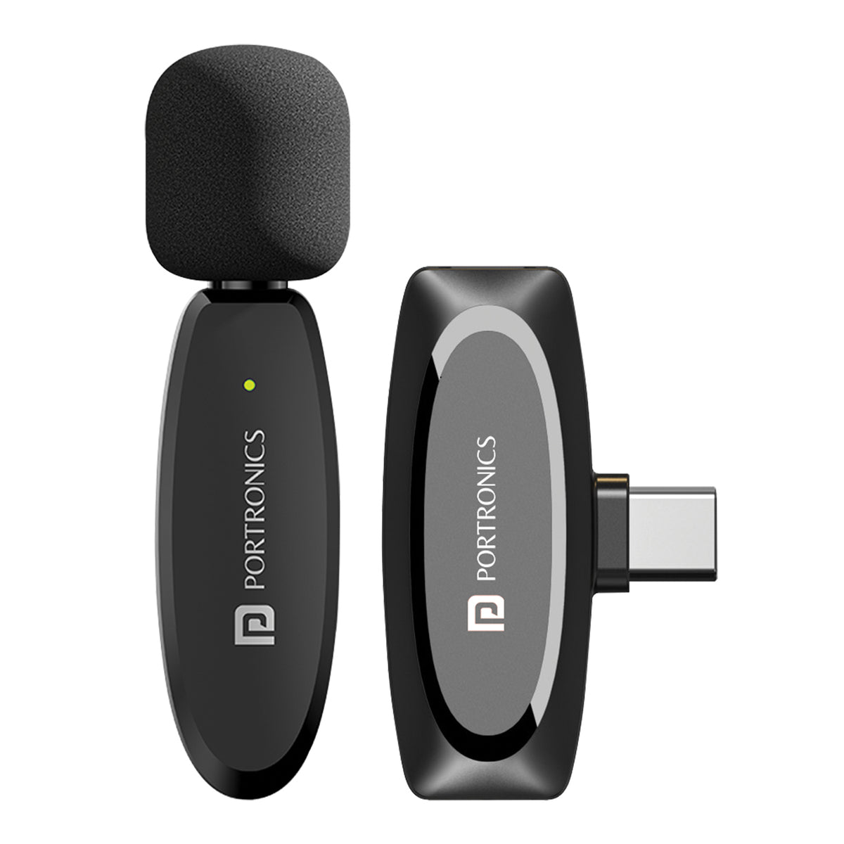 Shop Portronics Latest Dash 7 Type C Wireless Portable Microphone