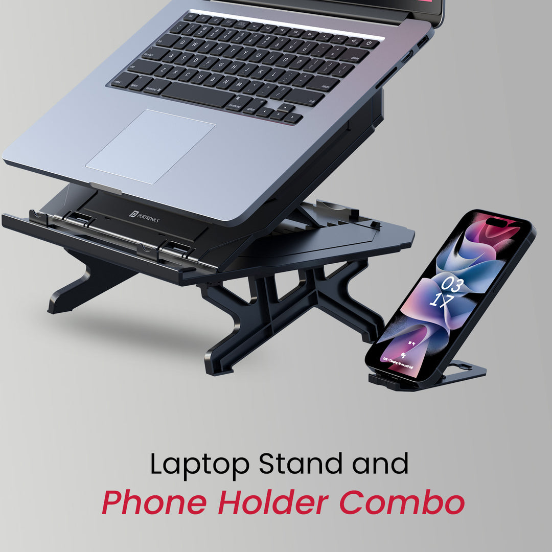 Buy Portronics My Buddy Hexa 33 Quad Legged Laptop Stand