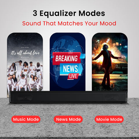 Buy Portronics Sound Slick 8 80W Bluetooth Soundbar With Touch Control