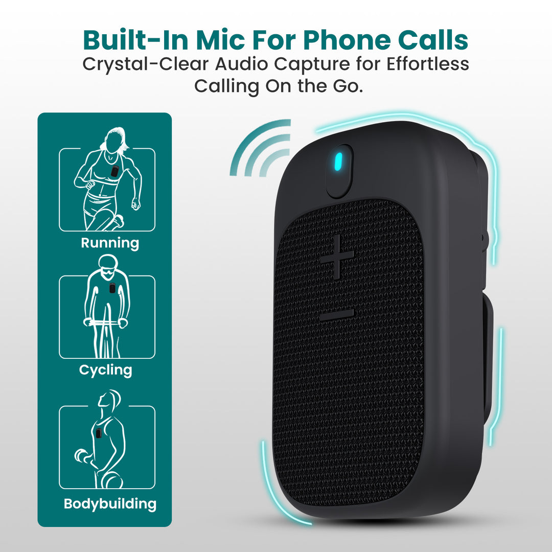 Shop Portronics New Talk Four 2W Wearable Bluetooth Speaker