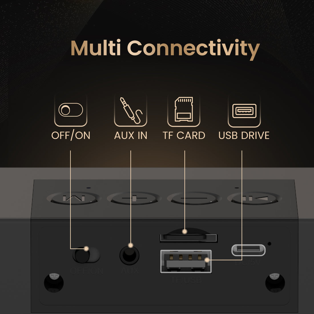 Buy Portronics New DECIBEL 24 10W HD Wireless Soundbar