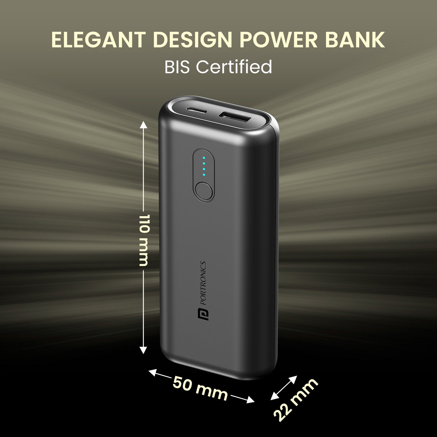 Buy Portronics Power Pod 10K 10000 mAh Smallest Power Bank