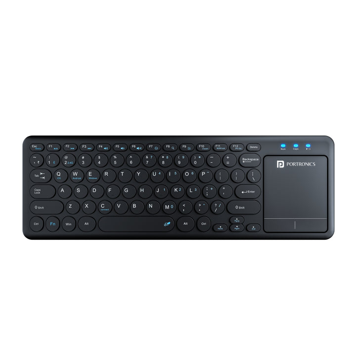 Portronics Bubble Pro Wireless Keyboard with Touchpad
