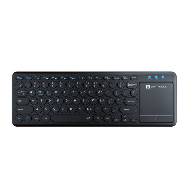 Portronics Bubble Pro Wireless Keyboard with Touchpad