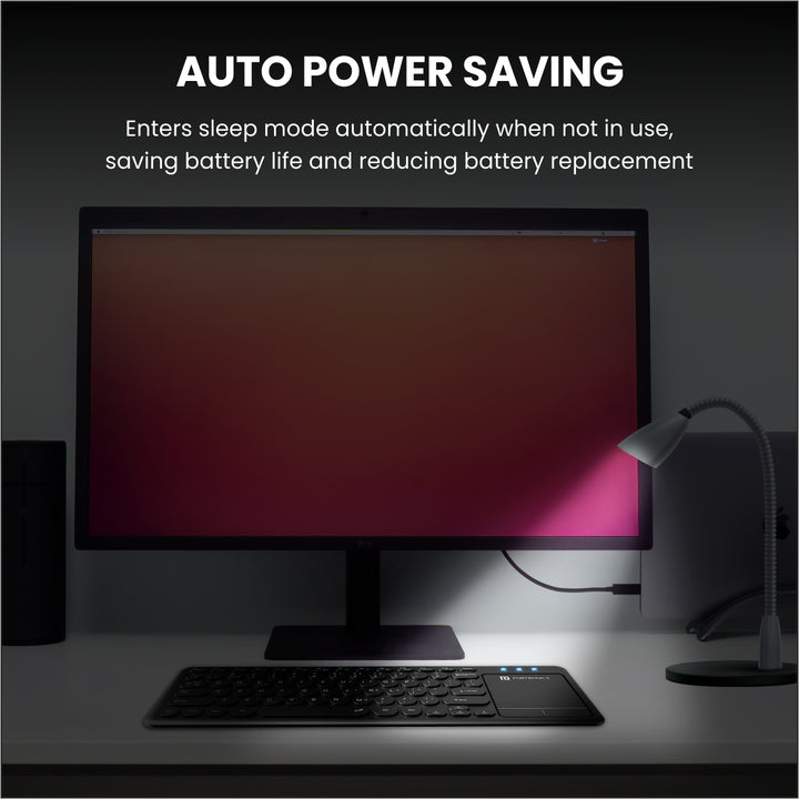 Portronics Bubble Pro Wireless Keyboard with Touchpad