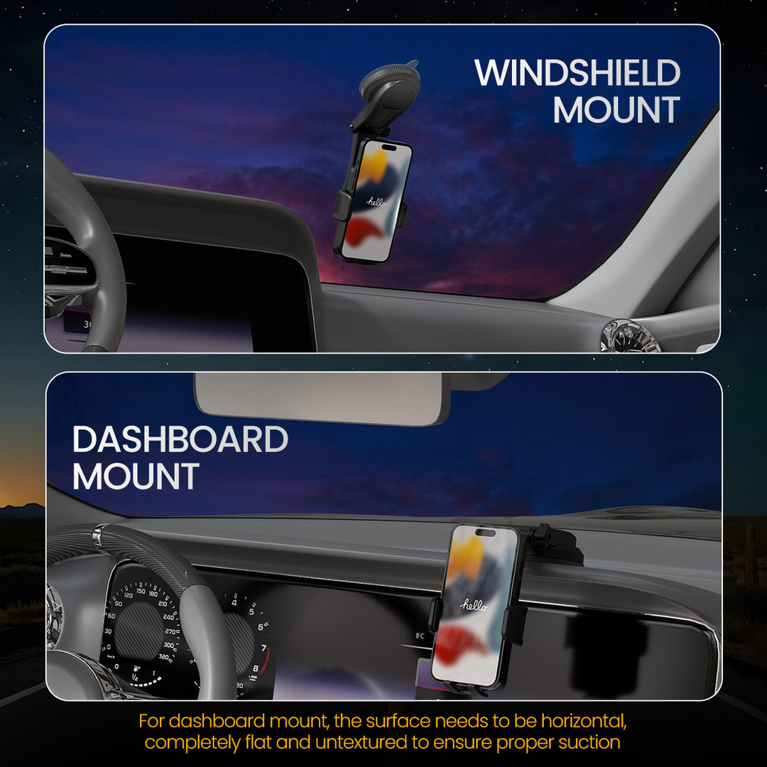 Buy Portronics Clamp M5 Universal Mobile Holder For Car Online