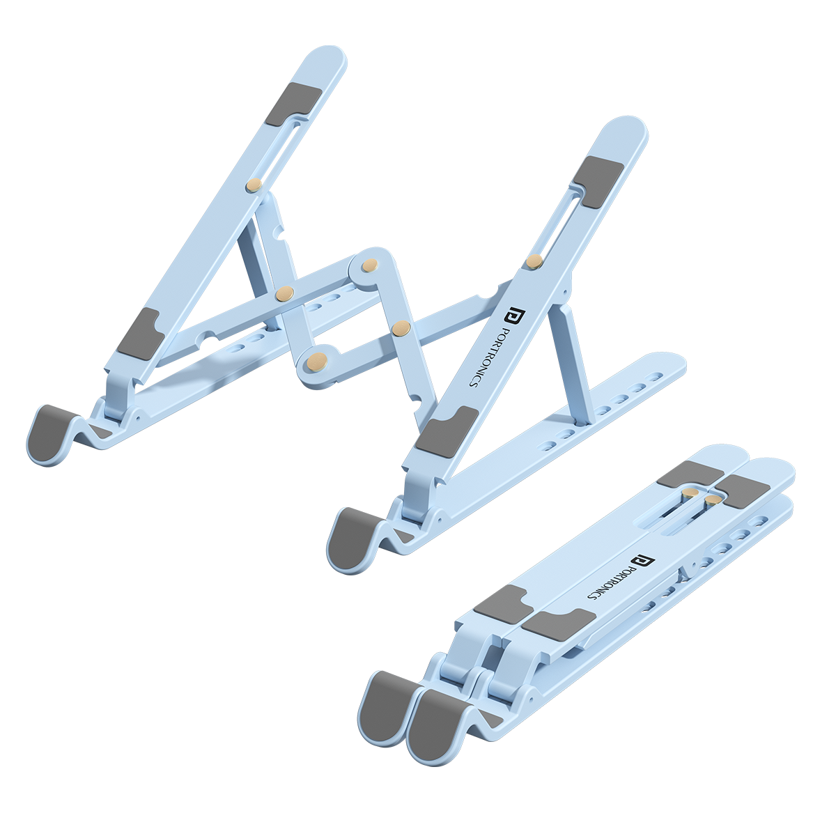 Shop Portronics My Buddy K Lite Portable & Foldable Laptop Stand