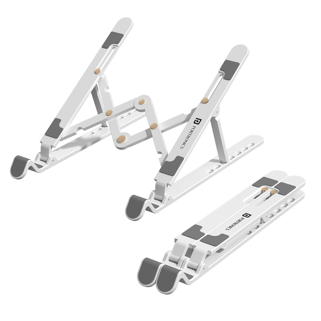 Shop Portronics My Buddy K Lite Portable & Foldable Laptop Stand