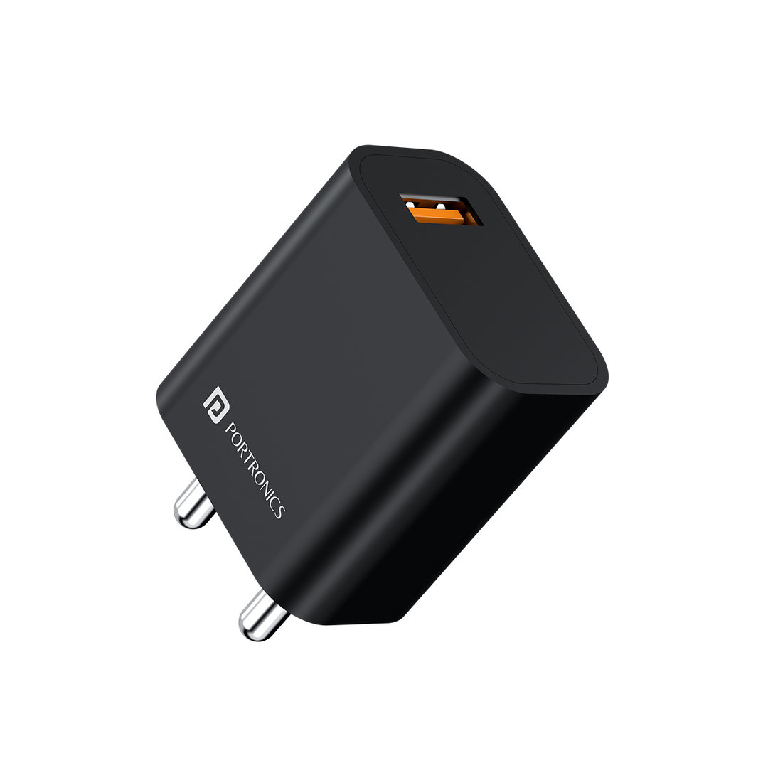 Buy Portronics Adapto One Plus 18w Fast Charging Adaptor