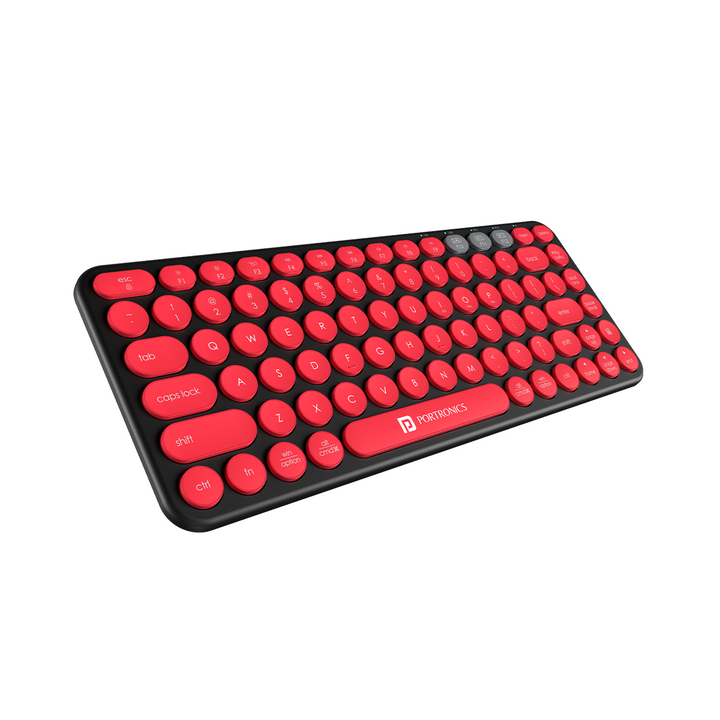 Buy Portronics Bubble 2.0 Dual Connectivity Wireless keyboard