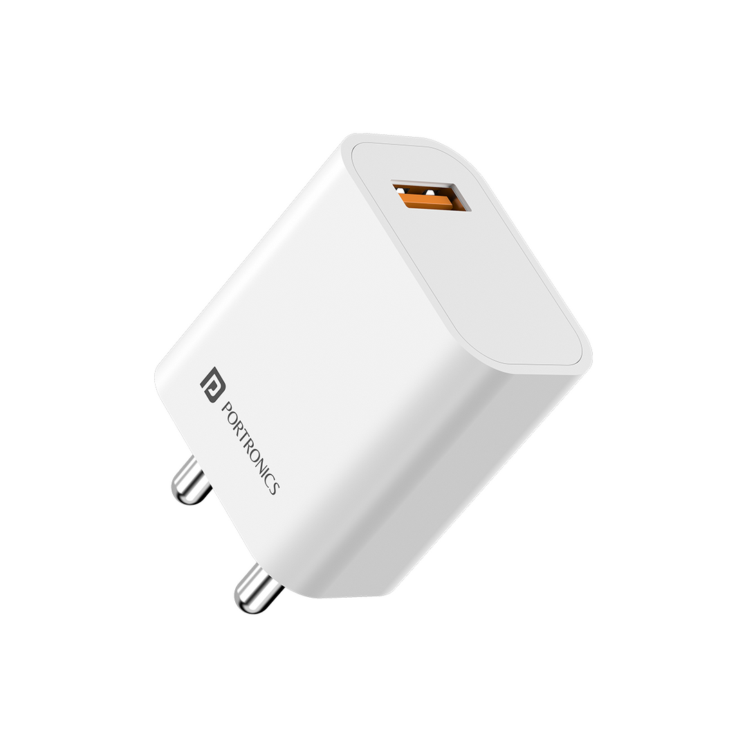 Buy Portronics Adapto One Plus 18w Fast Charging Adaptor