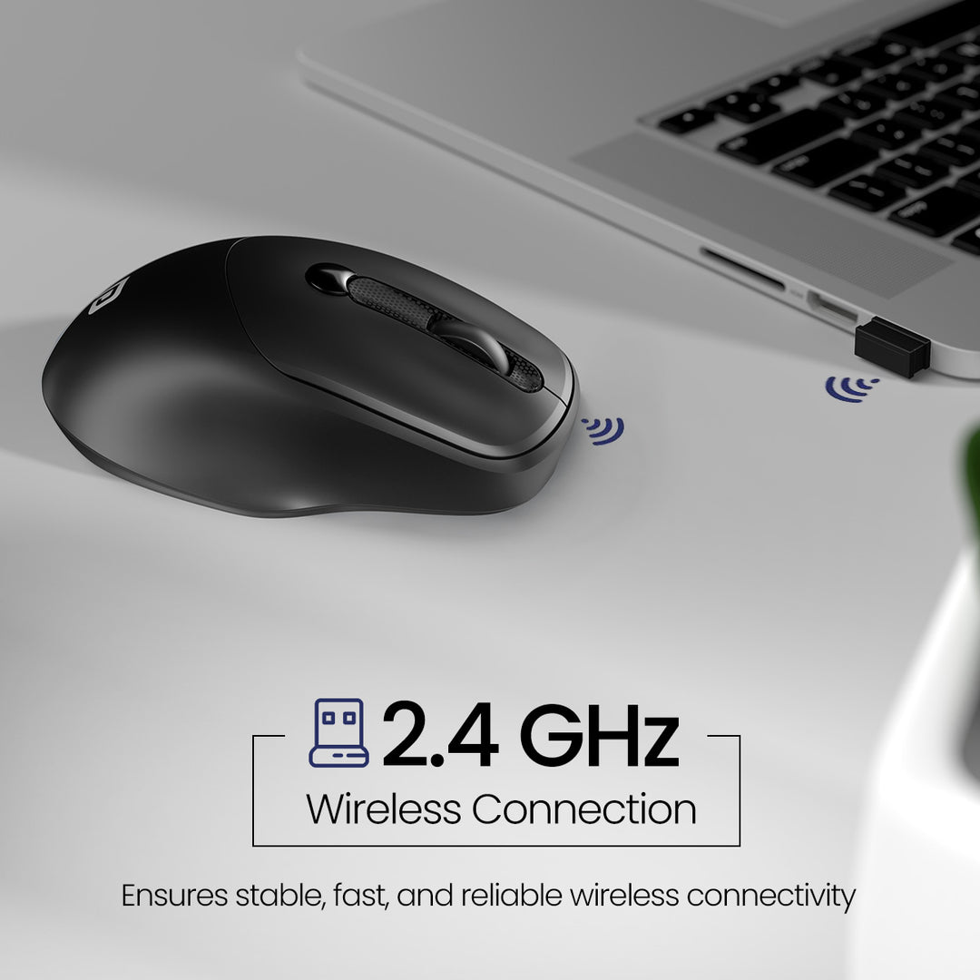 Shop Portronics Toad 35 Latest Ergonomic Wireless Mouse