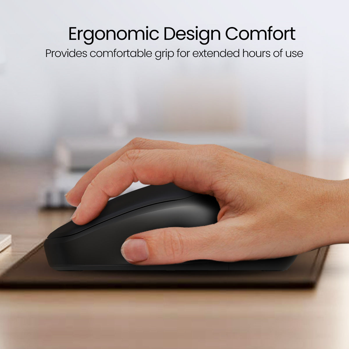 Shop Portronics Toad 35 Latest Ergonomic Wireless Mouse