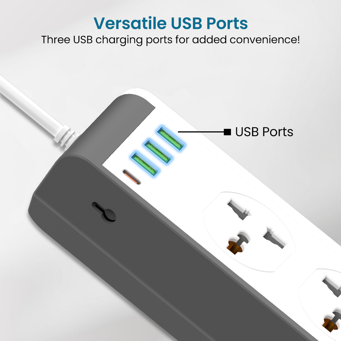 Buy Portronics Latest Power Plate 14 With 10 Power Sockets
