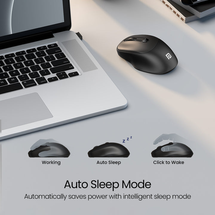 Shop Portronics Toad 35 Latest Ergonomic Wireless Mouse