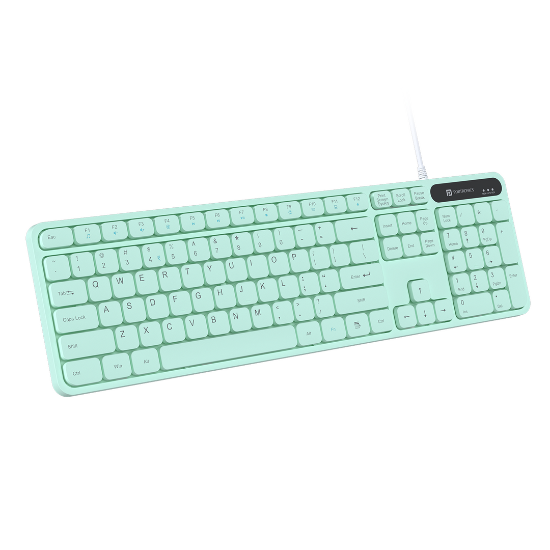 Shop Portronics Ki-Pad 3 Wired Keyboard For Laptop Online