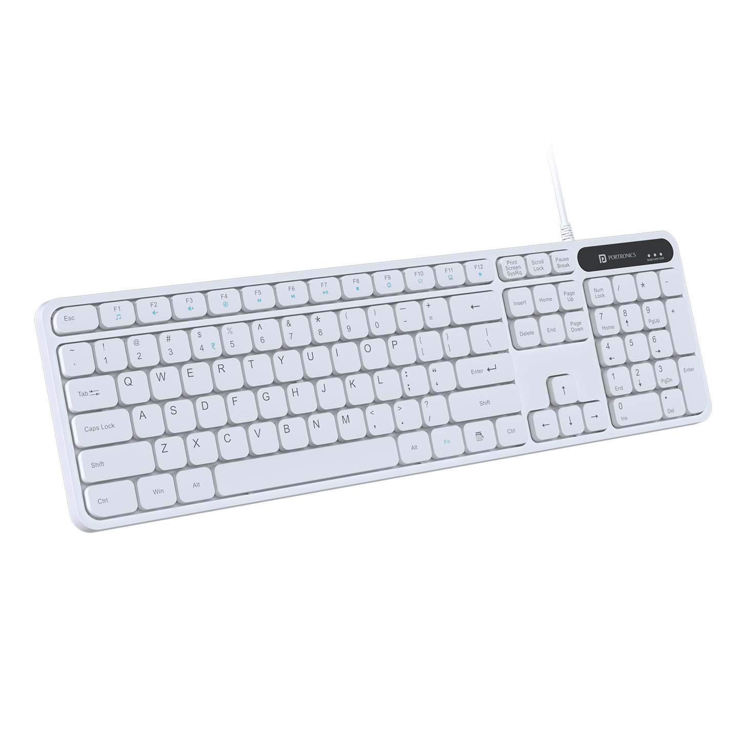 Shop Portronics Ki-Pad 3 Wired Keyboard For Laptop Online