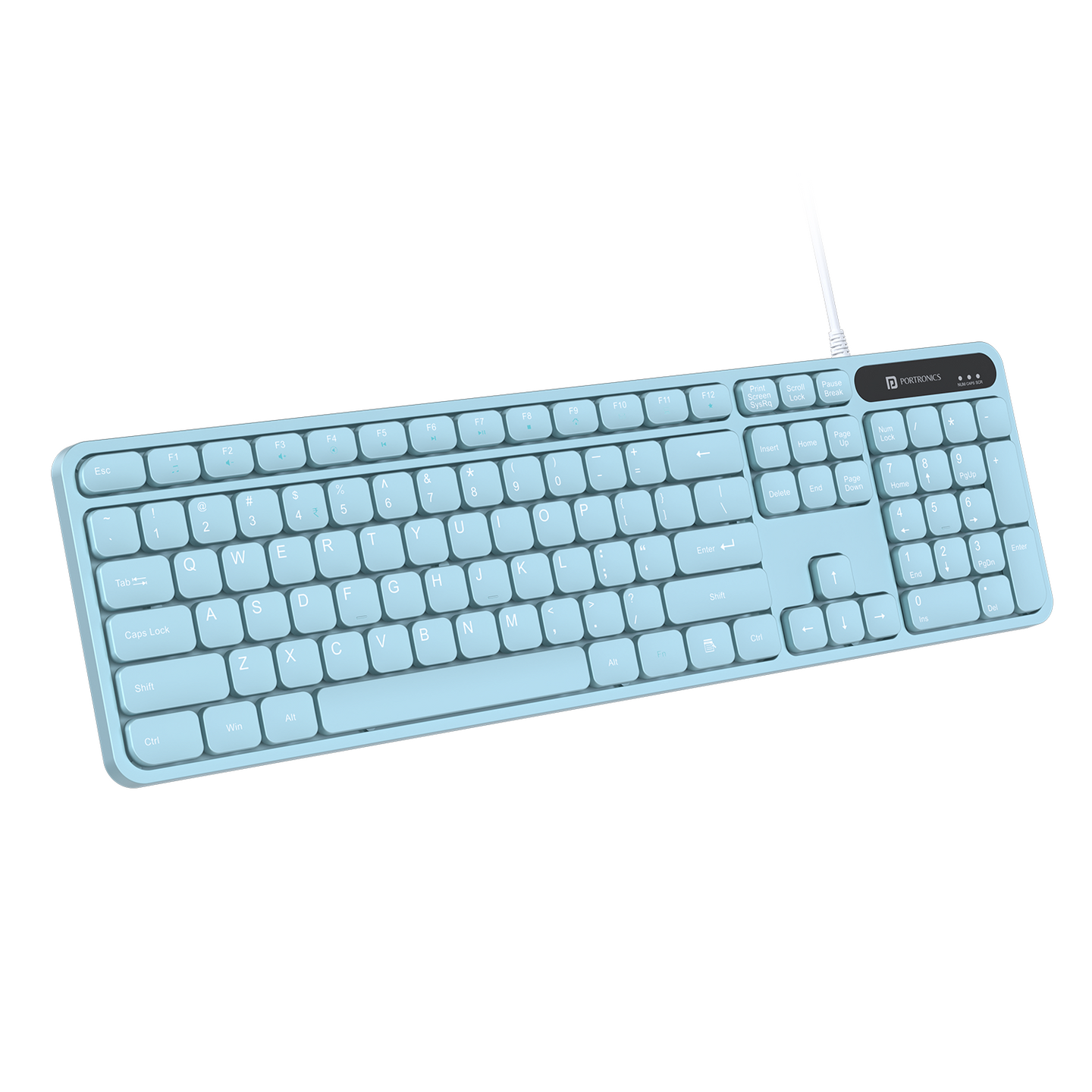 Shop Portronics Ki-Pad 3 Wired Keyboard For Laptop Online