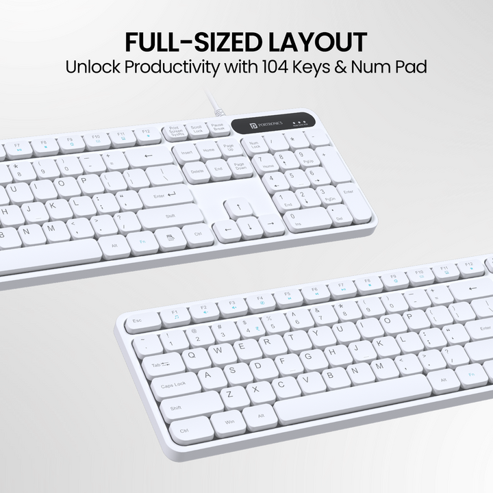 Shop Portronics Ki-Pad 3 Wired Keyboard For Laptop Online