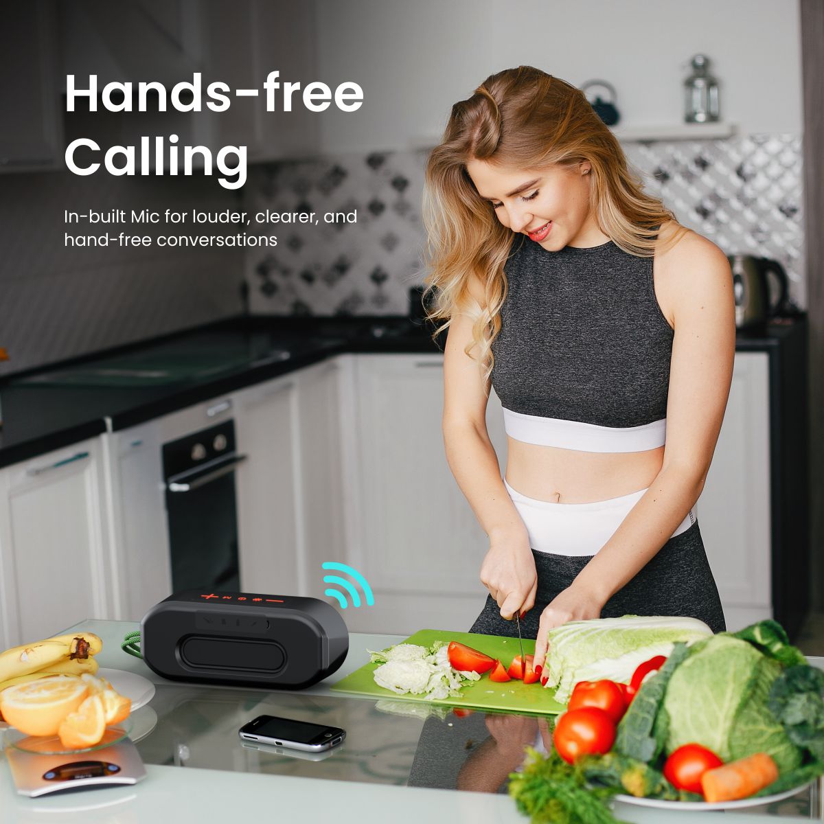 Buy Portronics Pixel 3: 10W Portable Speaker for Rich Audio Experience