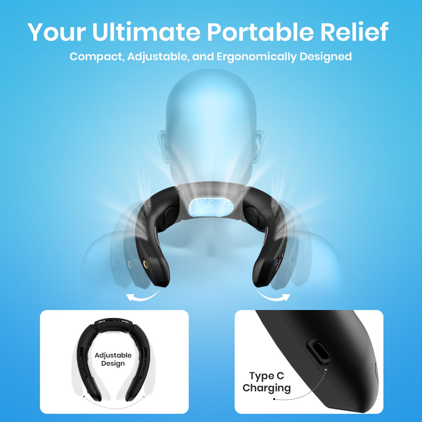 Shop Portronics Cool Aid Portable Neckband Cooling Fan