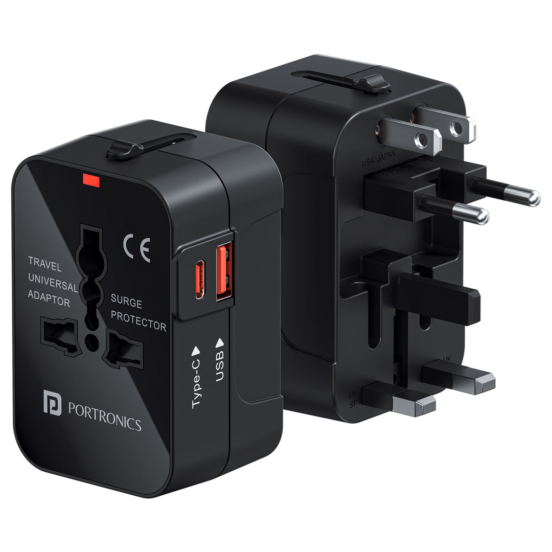 Portronics New Juicemate Universal Travel Adapter For Smartphones
