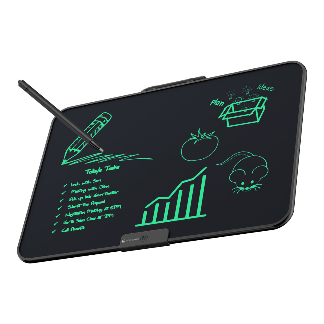 Buy Portronics New Ruffpad 22 Re-writable LCD Writing Pad