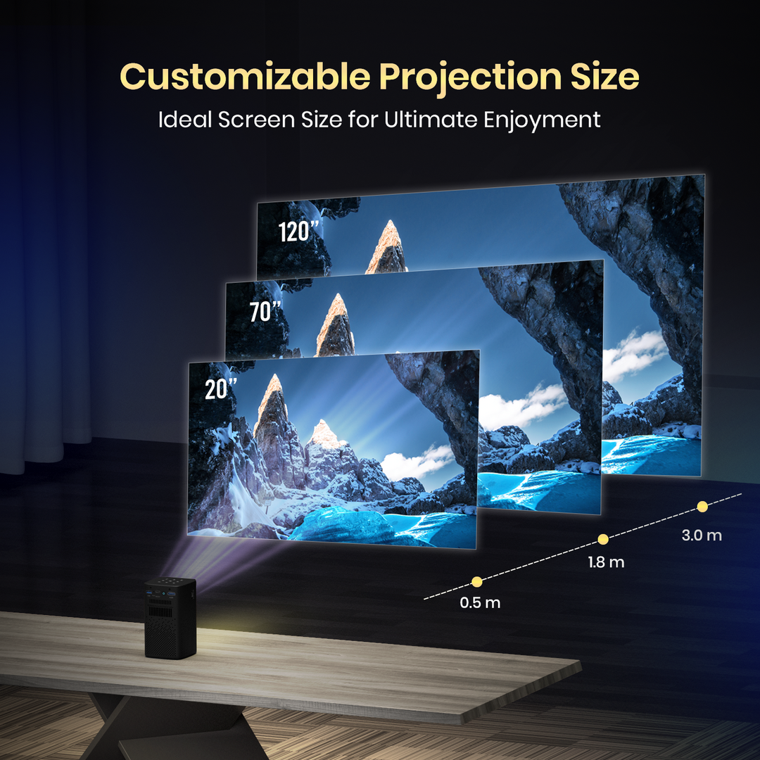 Buy Portronics Pico 13 Smart Portable Projector with Android