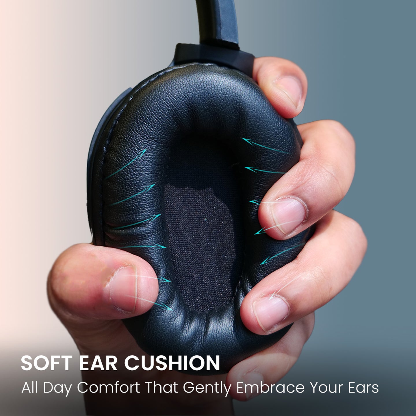 Shop Portronics Muffs M4 Bluetoooth Headphones with Mic Online