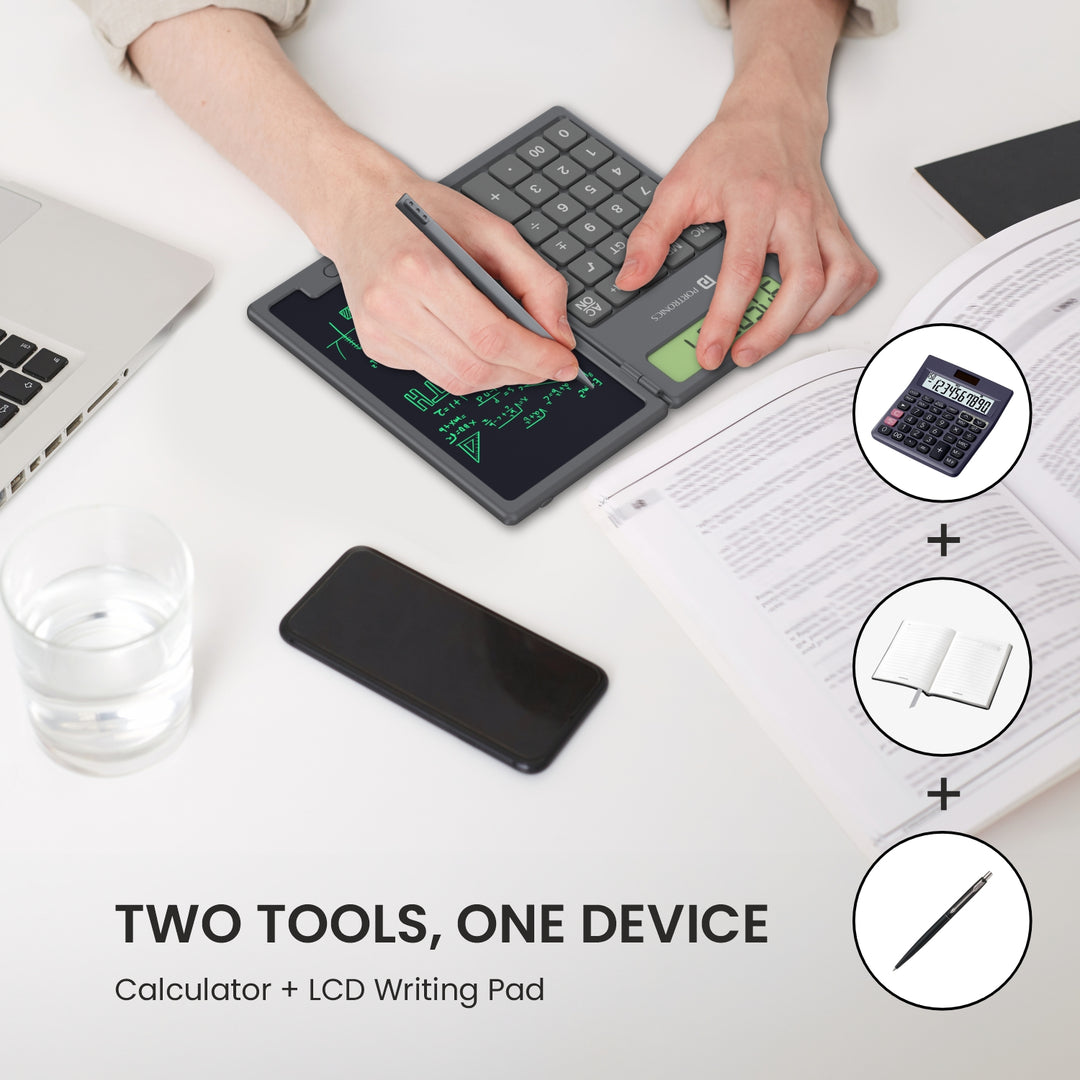 Buy Portronics Ruffpad Calc Digital Writing Pad with Transparent Screen