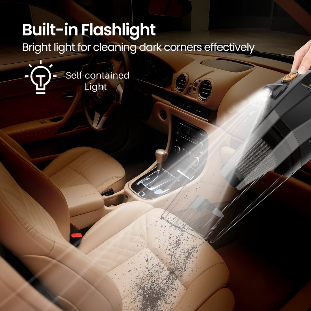 Shop Portronics Mopcop Rechargeable Vacuum Cleaner For Car