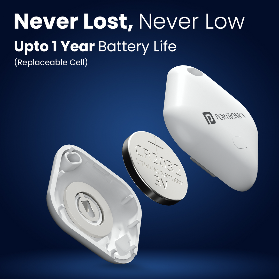 Shop Portronics World Tag Location Tracker for Iphone