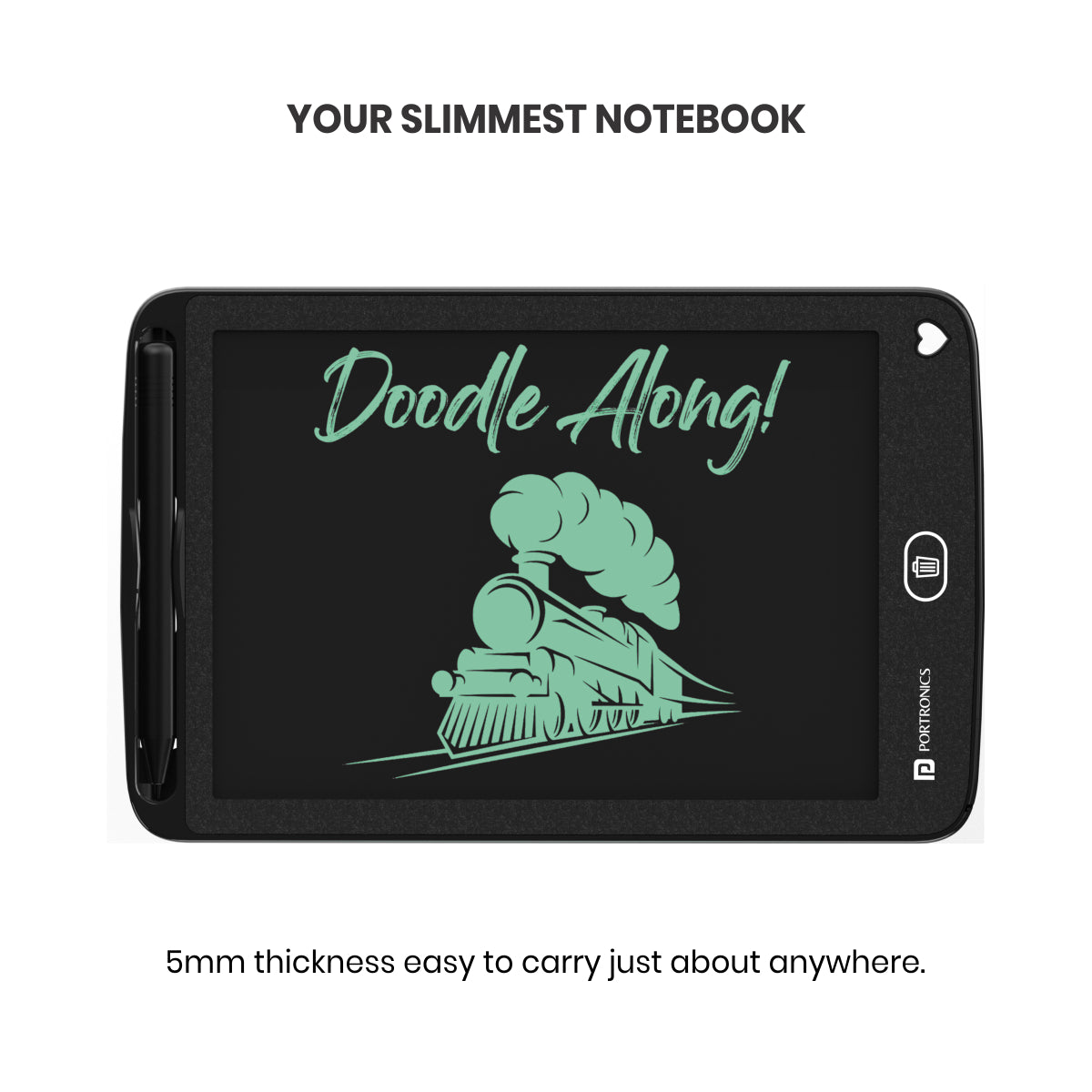 Buy Portronics Ruffpad 8.5E Digital LCD writing Tablet/Pad with Stylus