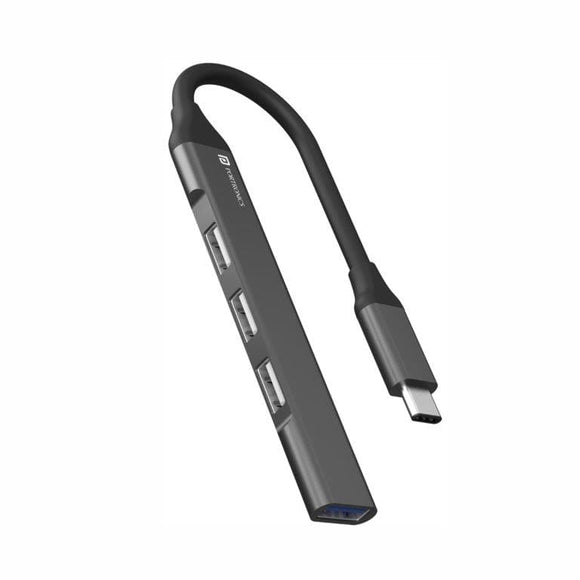 Buy Portronics Mport 31C 4 Ports Type-C USB Hub for laptop and mobile