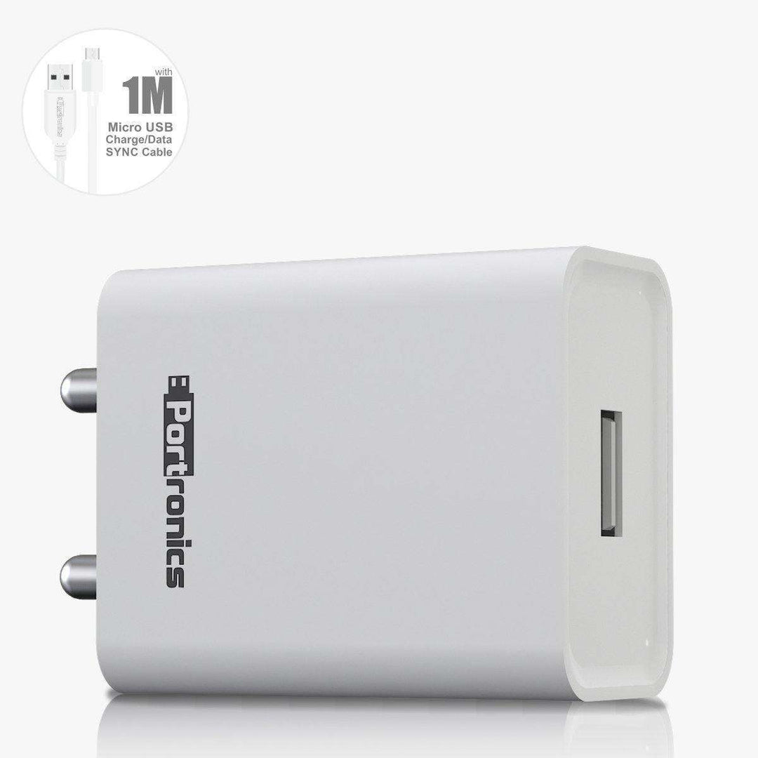 Portronics Adapto 62 USB Fast Charger/Adaptor at discount